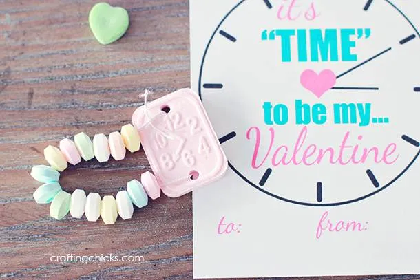 It's Time to Be My Valentine *Free Printable Valentine - The Crafting ...