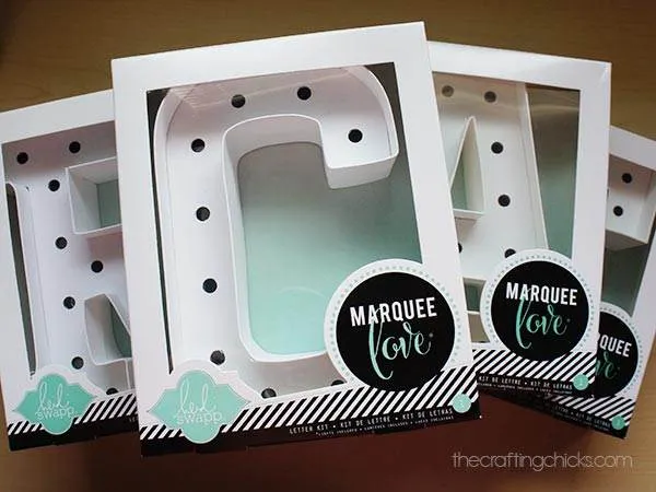 CREATE Marquee Letters - The Crafting Chicks