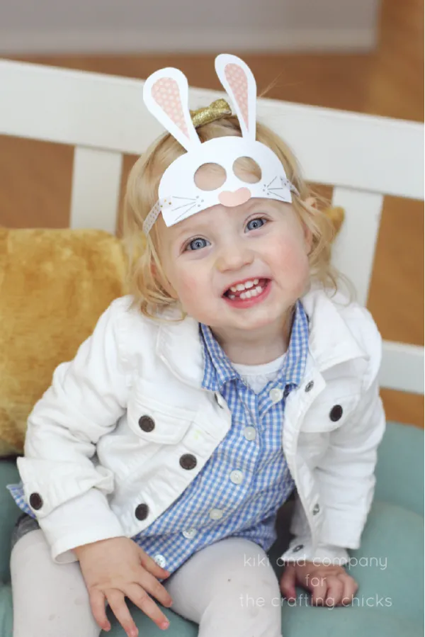 Free Printable Easter Masks - The Crafting Chicks