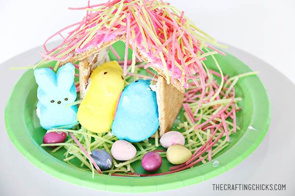 Easter Peep Houses - The Crafting Chicks