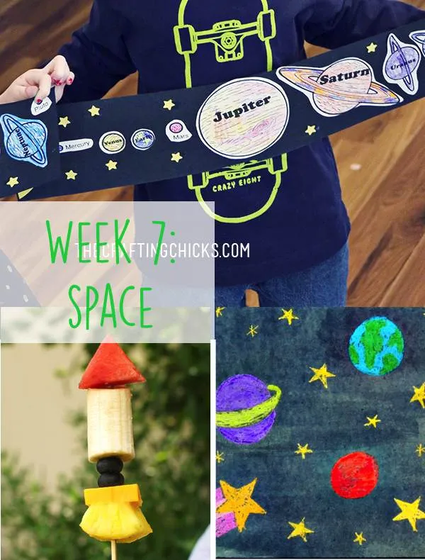 Space Week Recap Summer Survival Series thecraftingchicks.com