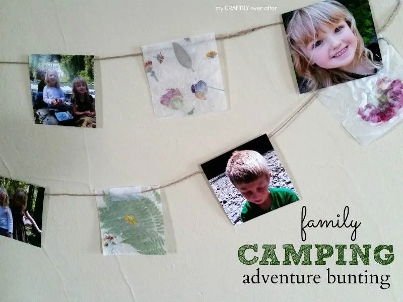 Camping Adventure Photo Bunting - The Crafting Chicks