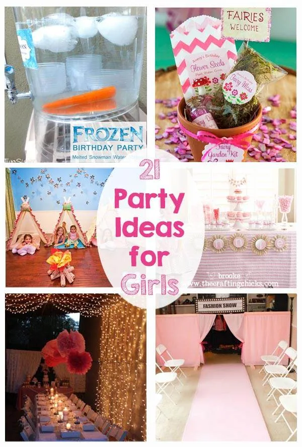 Party Ideas for Girls - The Crafting Chicks