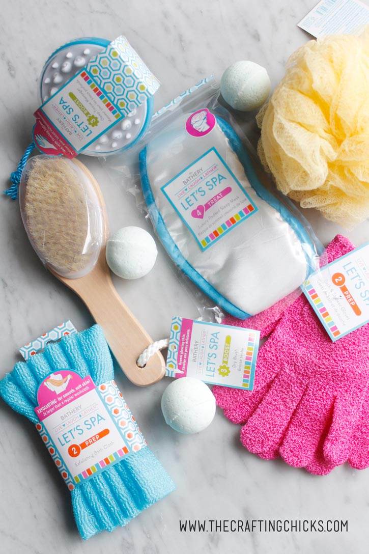 DIY Spa Gift Basket