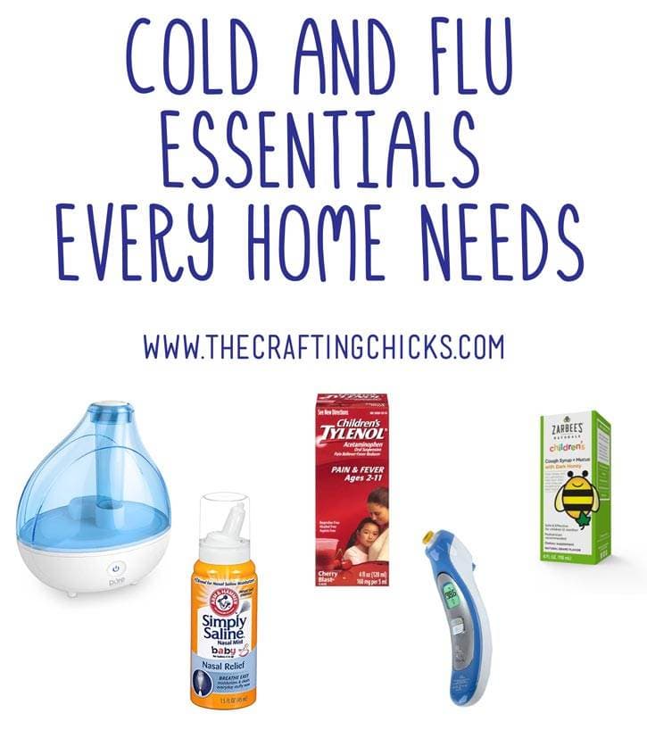 Cold and Flu Essentials Every Home Needs - The Crafting Chicks