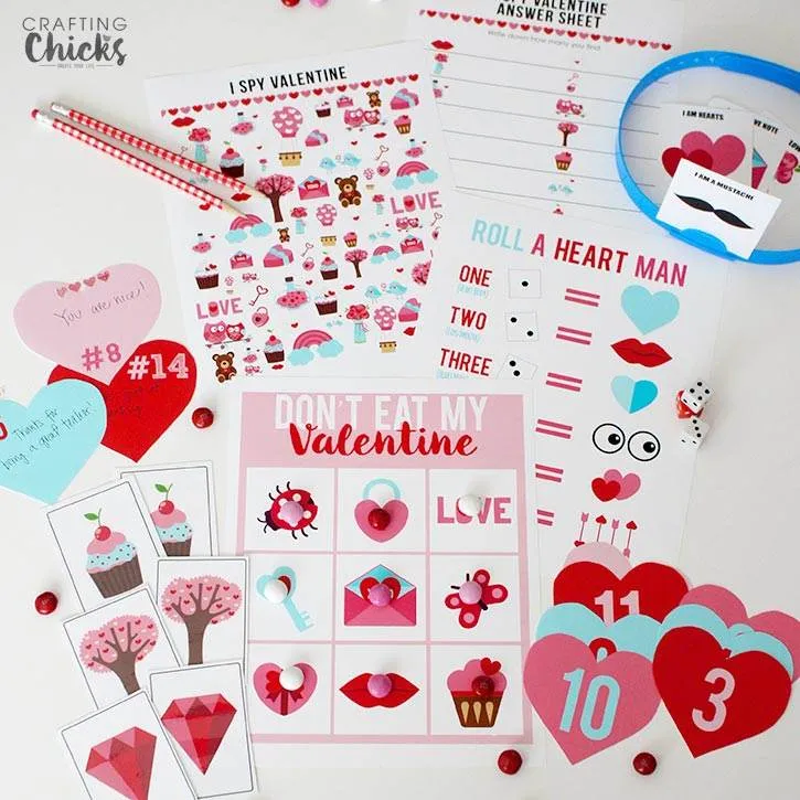 Valentine Party Pack - The Crafting Chicks