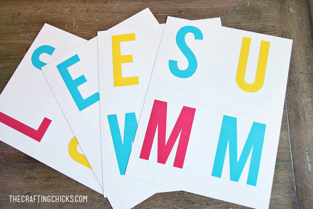 Welcome Summer Banner - The Crafting Chicks