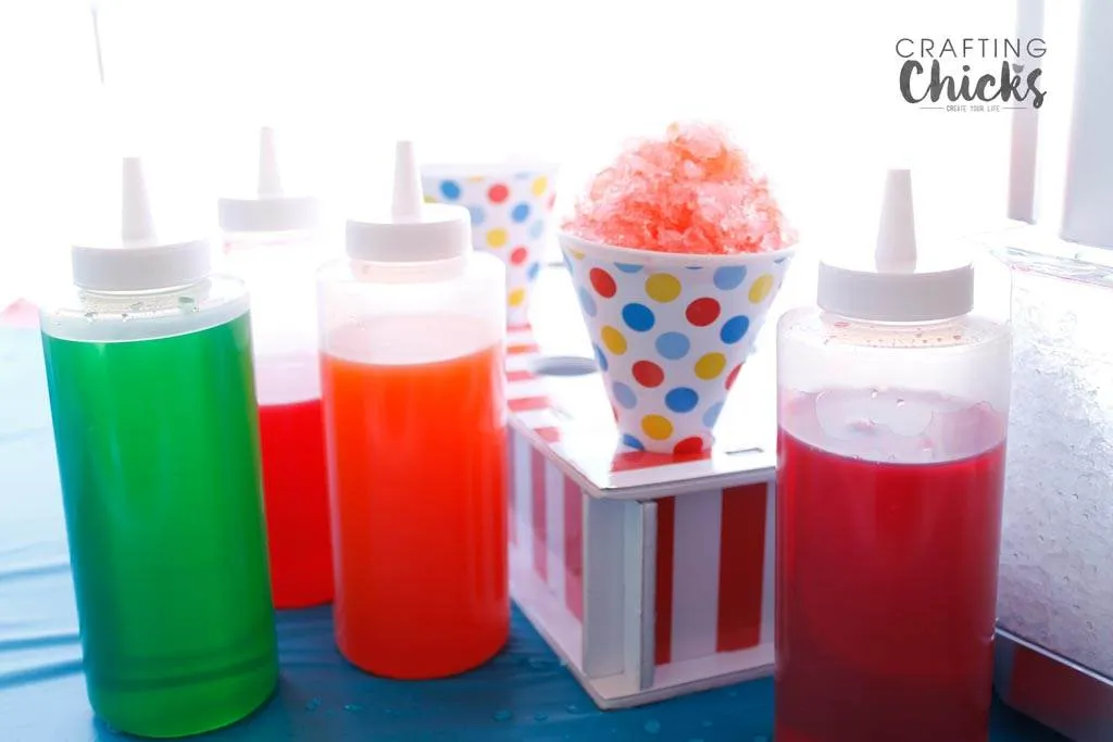 DIY Snow Cone Stand - The Crafting Chicks
