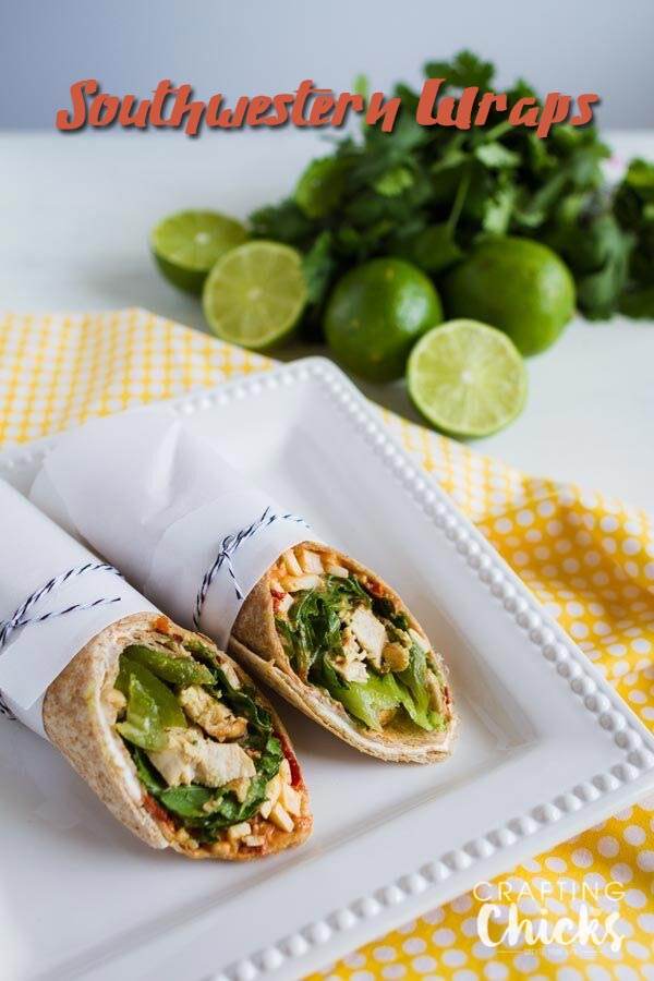 Southwestern Wraps - The Crafting Chicks