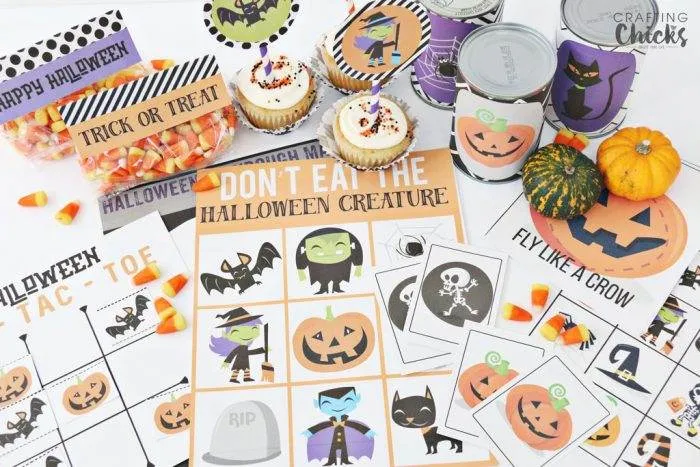 Halloween Printables Mega Party Pack - The Crafting Chicks