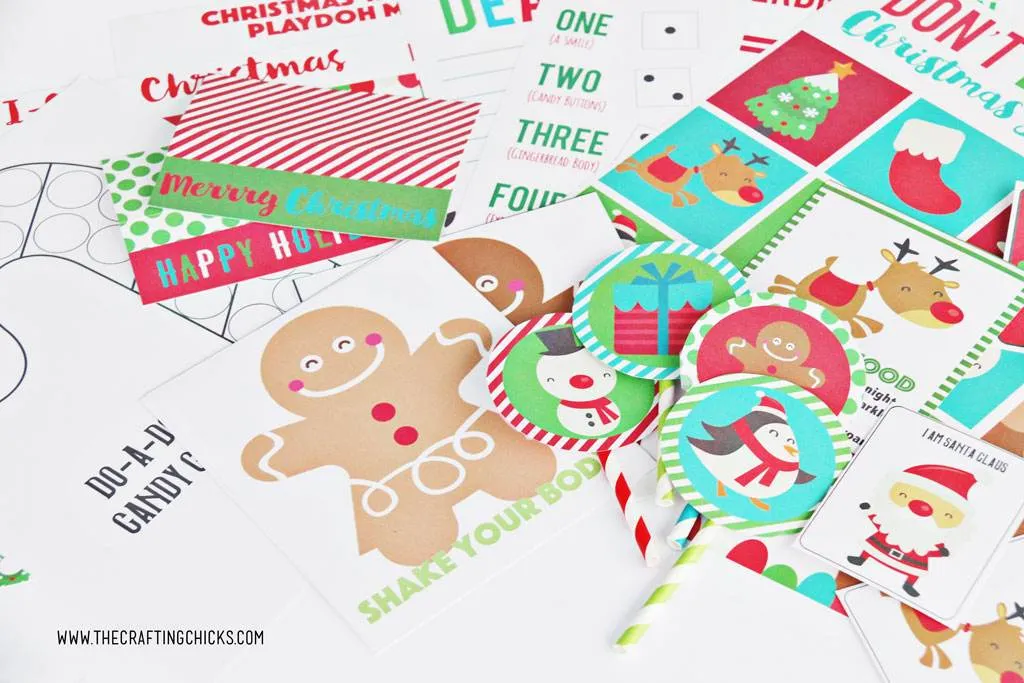 Christmas Printable Mega Pack - The Crafting Chicks