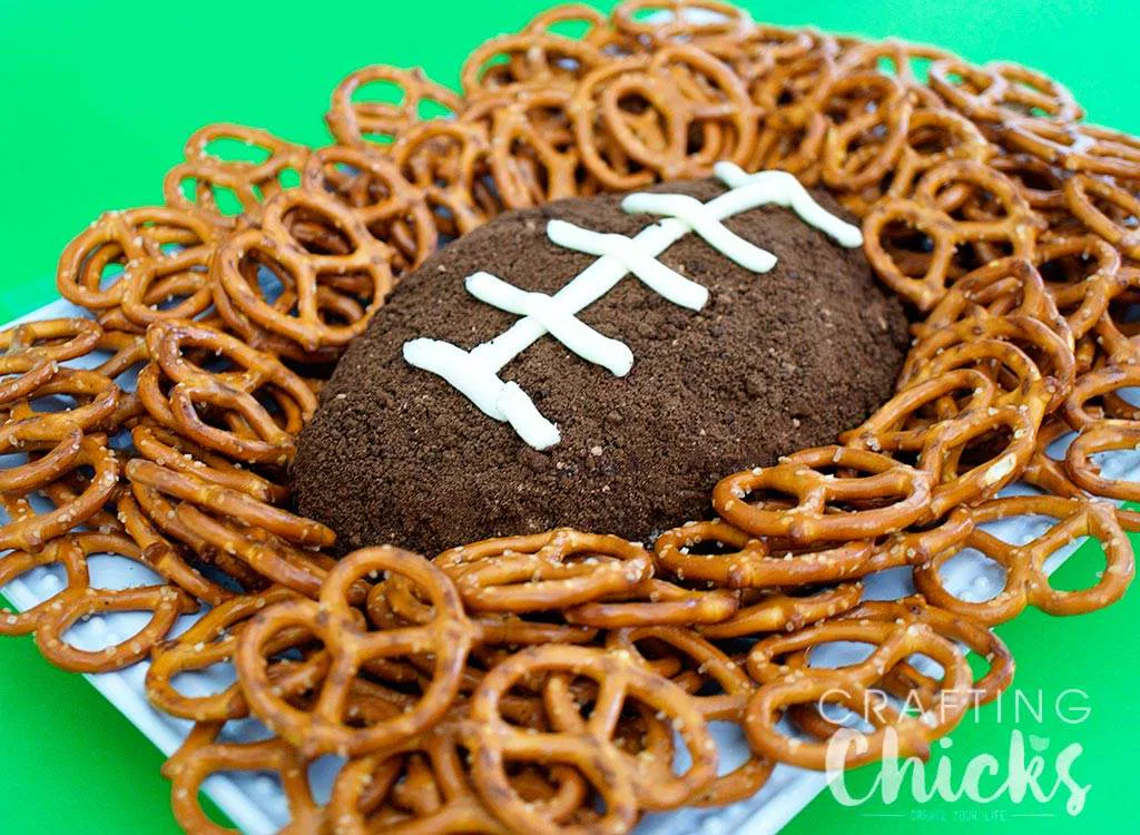 Cookies and Cream Football Dip - The Crafting Chicks