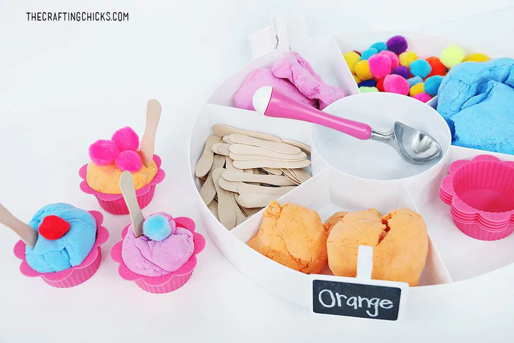 Ice Cream Sensory Play with Morph - The Crafting Chicks
