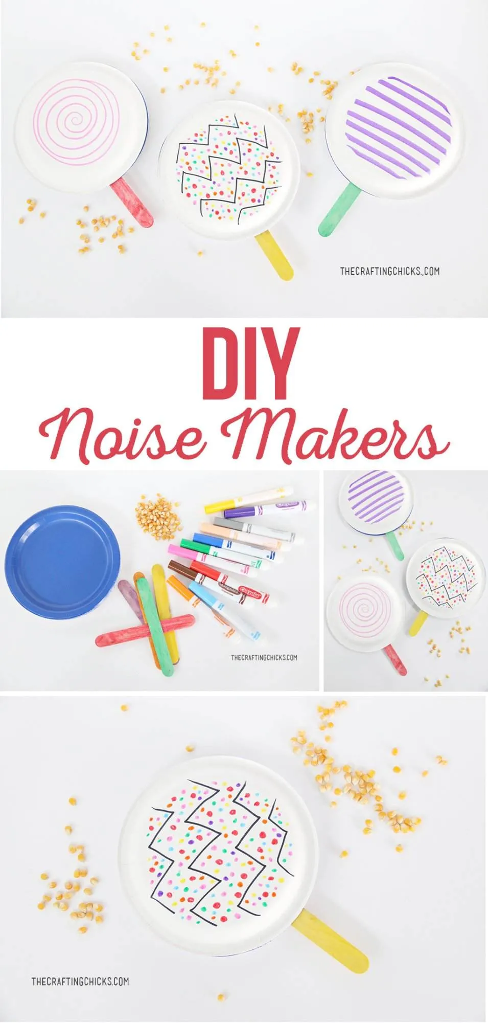 DIY Noise Makers: A Complete Guide With A Materials List - The Crafting ...