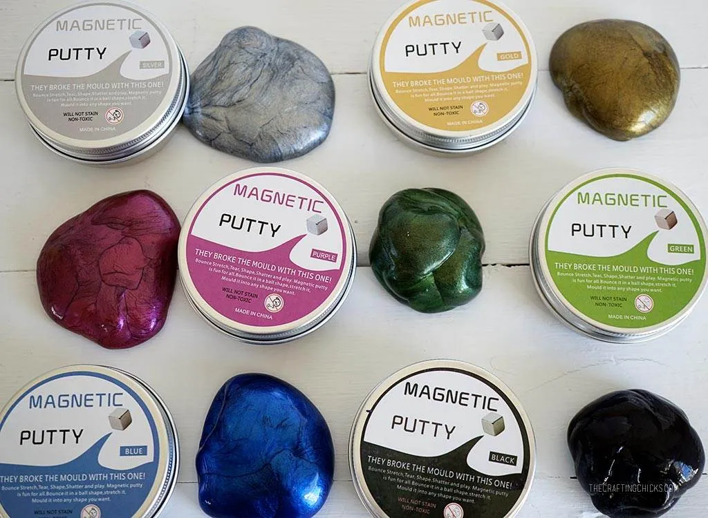 Magnetic Putty Printable Valentine - The Crafting Chicks