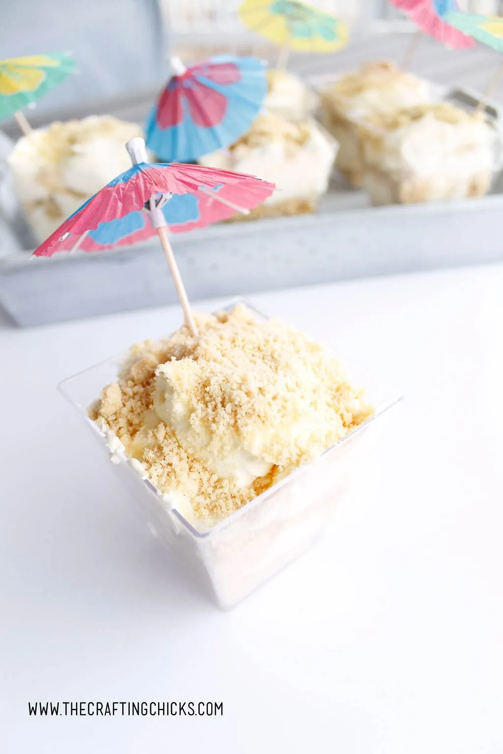 Beach Pudding Parfaits - The Crafting Chicks