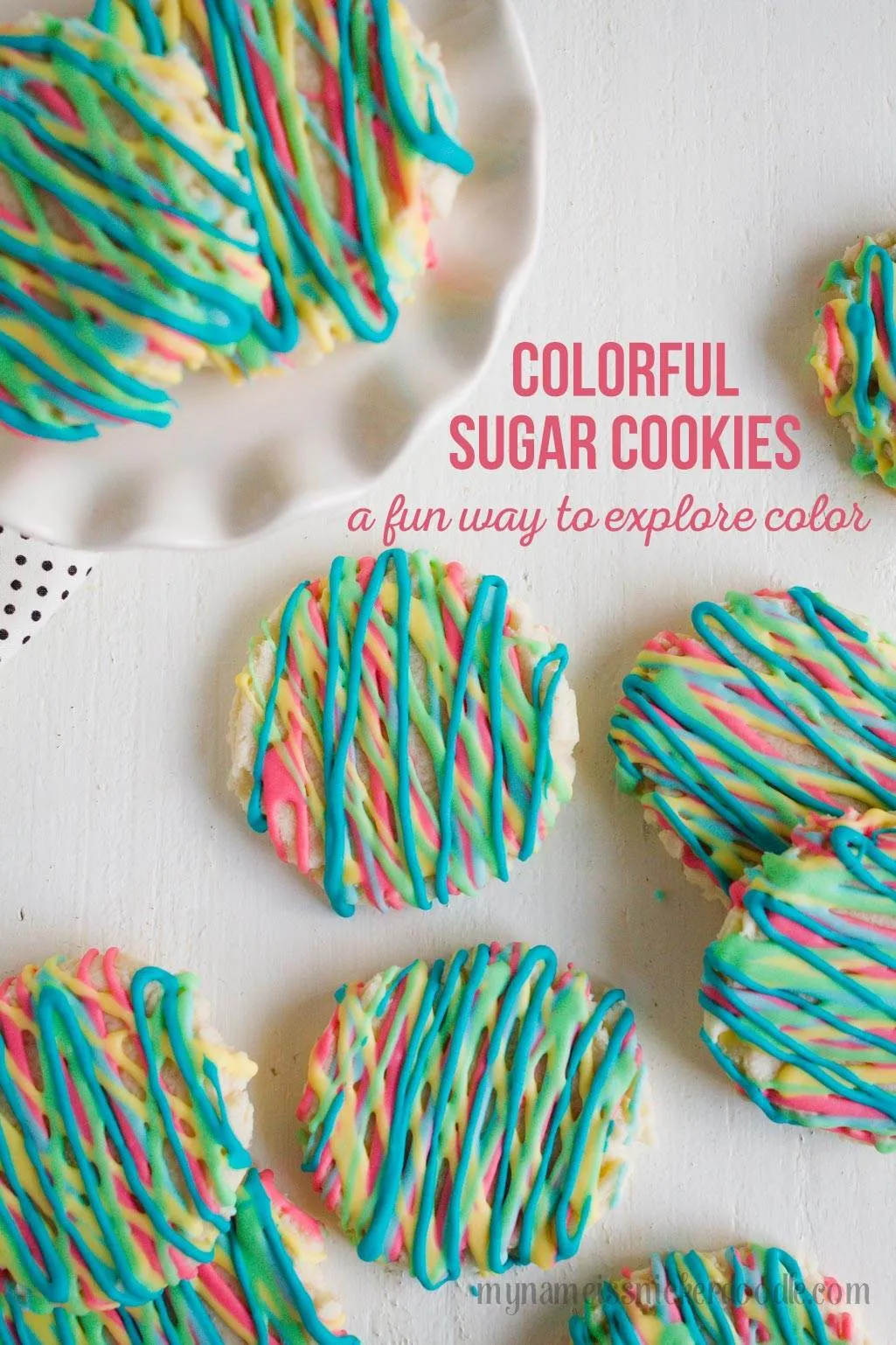 Colorful Sugar Cookies - The Crafting Chicks