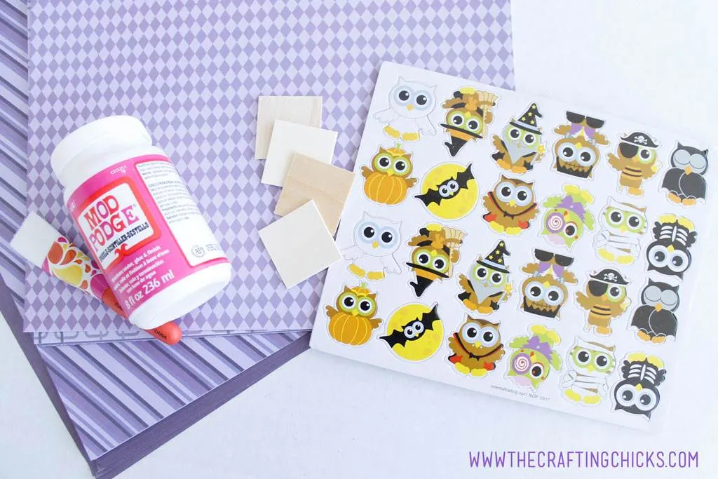 Halloween Owl Memory Game - The Crafting Chicks
