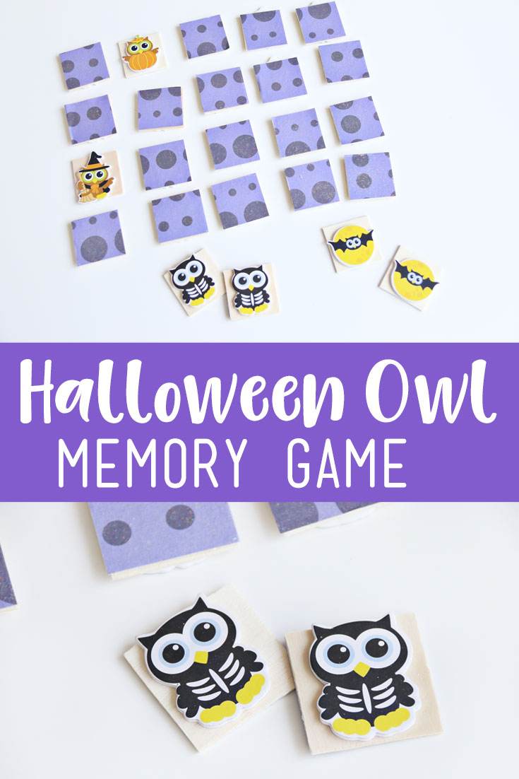 Halloween Owl Memory Game - The Crafting Chicks