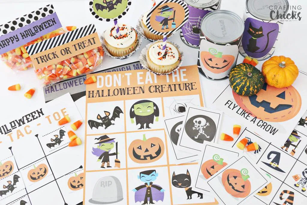 Halloween Printables Mega Party Pack - The Crafting Chicks