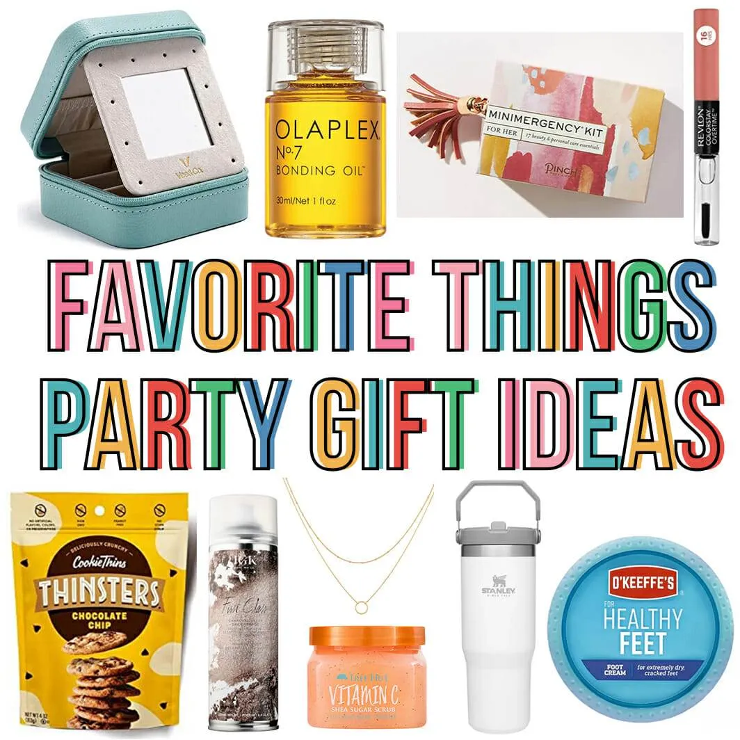 Favorite Things Party Gift Ideas With Prices For Every Budget - The ...