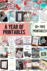 A Year of Printables - The Crafting Chicks