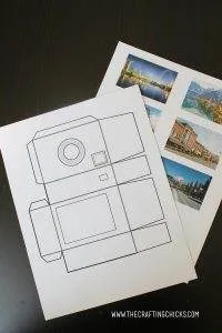 DIY Paper Camera for Kids