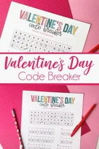 Valentine's Day Code Breaker - The Crafting Chicks