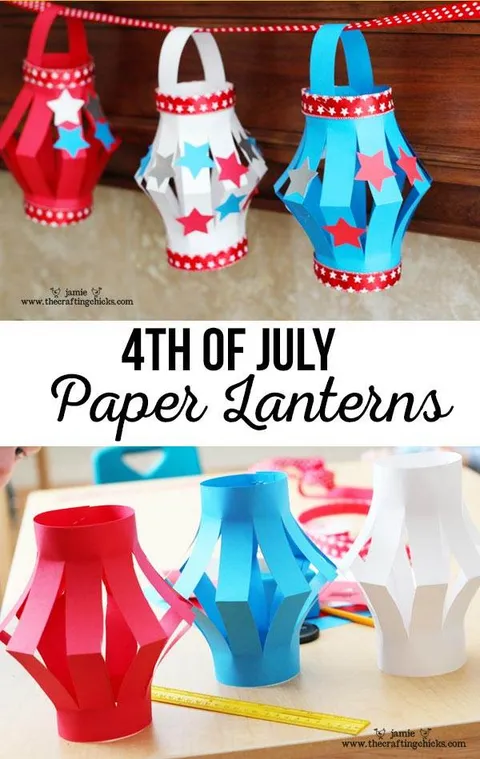 Printable 4th of July Hot Dog Holders - The Crafting Chicks