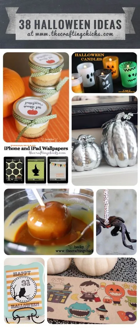 38 Cute & Spooky Halloween Ideas!! - The Crafting Chicks