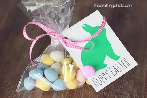 Some"bunny" Loves You Treat Tag Free Printable - The Crafting Chicks