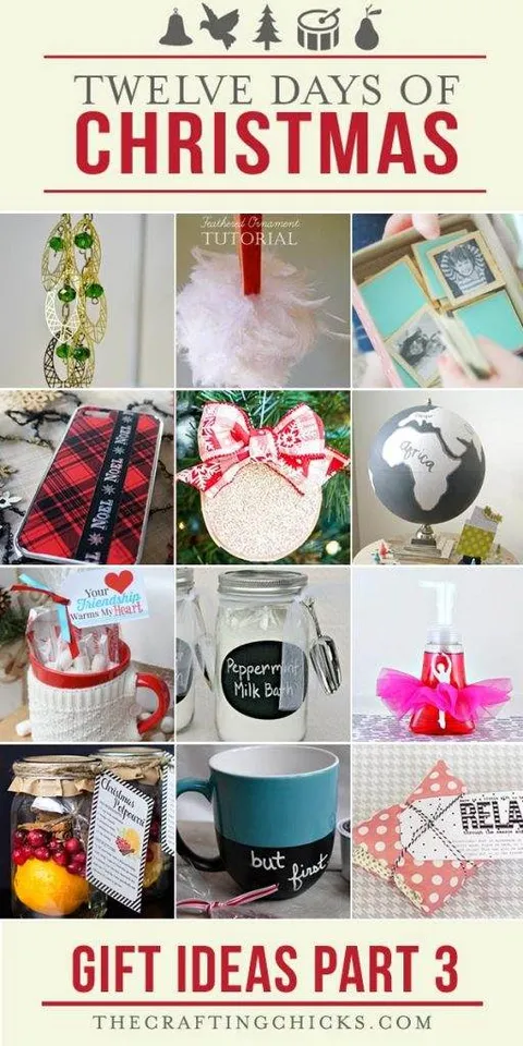 12 Days of Christmas Gift Ideas Part 3 - The Crafting Chicks
