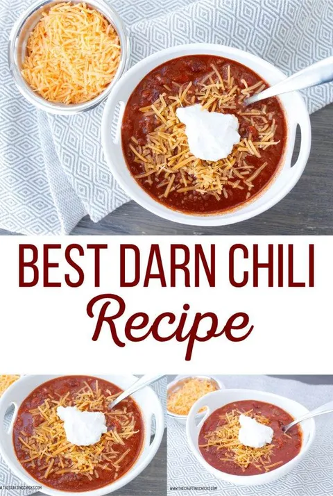 Best Darn Chili Recipe - The Crafting Chicks