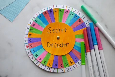 Spy Decoder Wheel - The Crafting Chicks