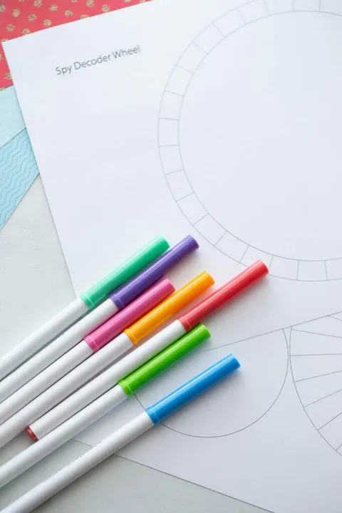 Spy Decoder Wheel - The Crafting Chicks