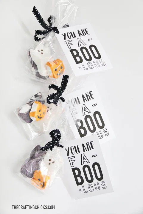 Fa "BOO" Lous Halloween Treat Tag - The Crafting Chicks