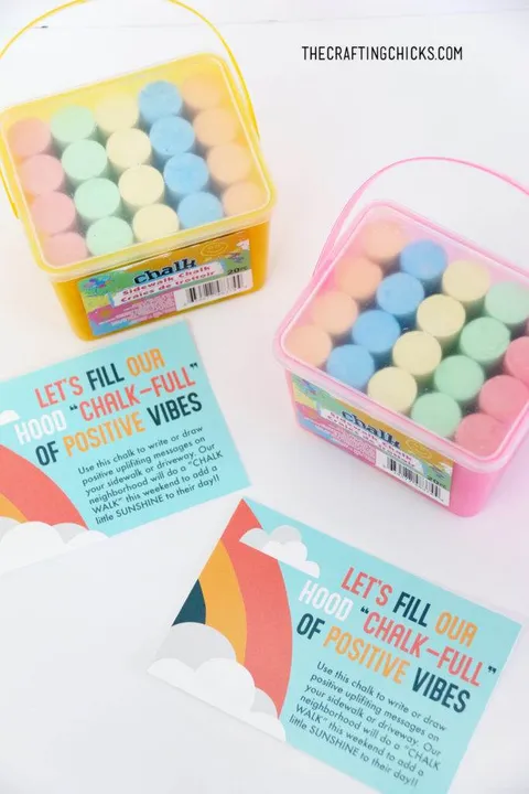 Chalk Walk Free Printable - The Crafting Chicks