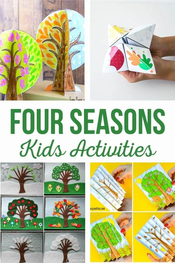 Four Seasons Activities - The Crafting Chicks
