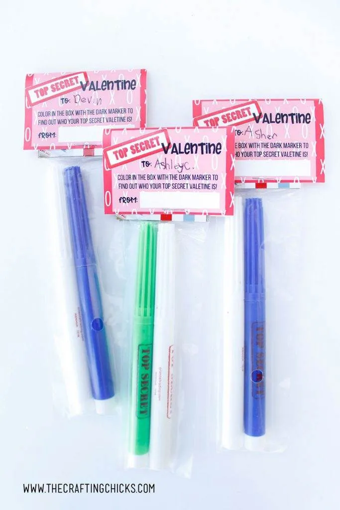 Top Secret Valentine Printable - The Crafting Chicks