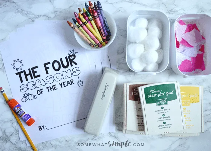 Four Seasons Activities - The Crafting Chicks