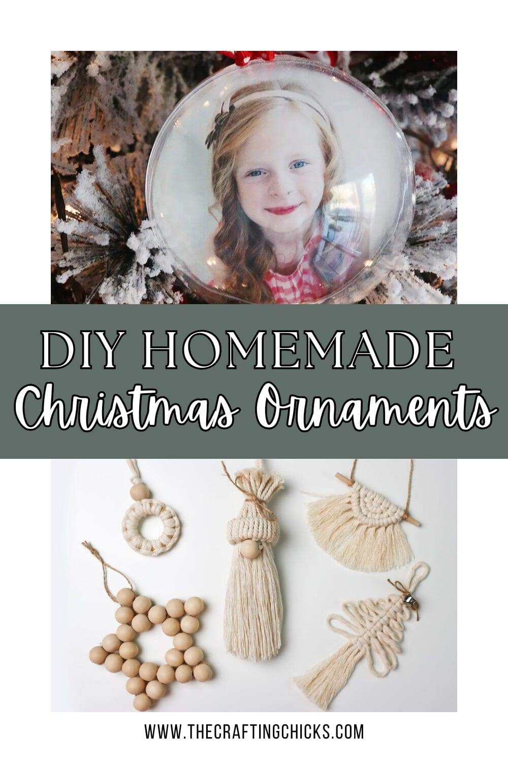 DIY Homemade Christmas Ornaments - The Crafting Chicks