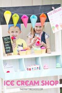 Ice Cream Sensory Play with Morph - The Crafting Chicks