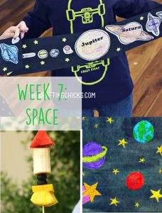 Space Week Recap Summer Survival Series thecraftingchicks.com