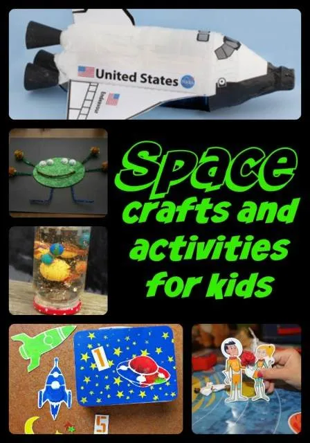 Space Activities for Kids - The Crafting Chicks