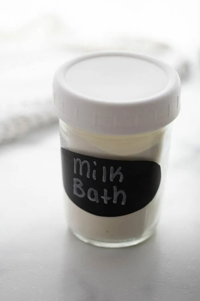Simple Homemade Milk Bath