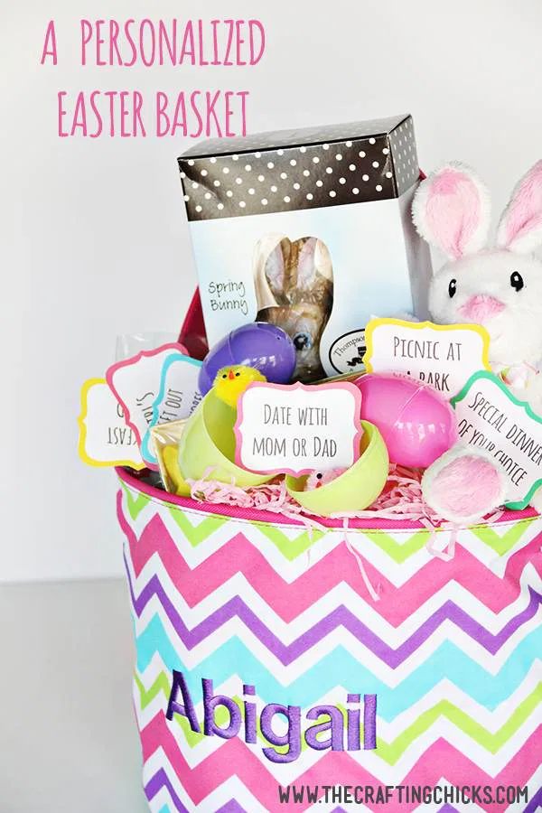 A Personalized Easter Basket