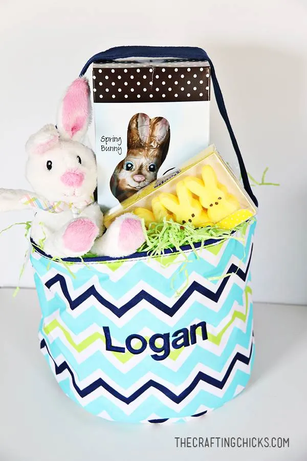 A Personalized Easter Basket