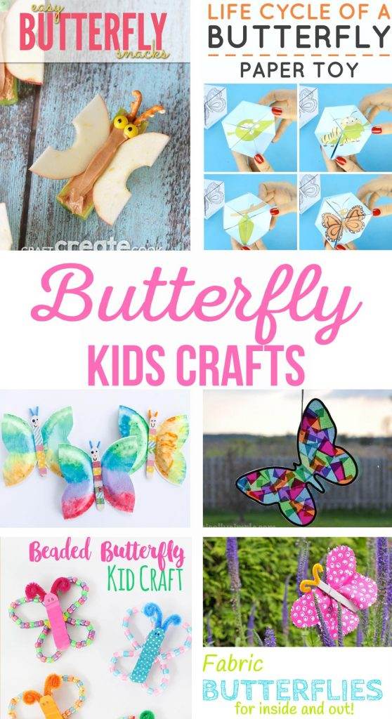 Butterfly Kids Crafts and Activities - The Crafting Chicks