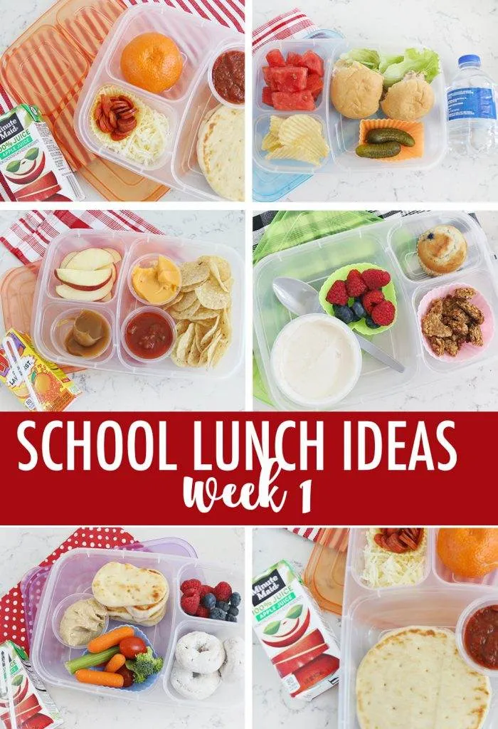 Lunch Ideas for School Week 4 - The Crafting Chicks