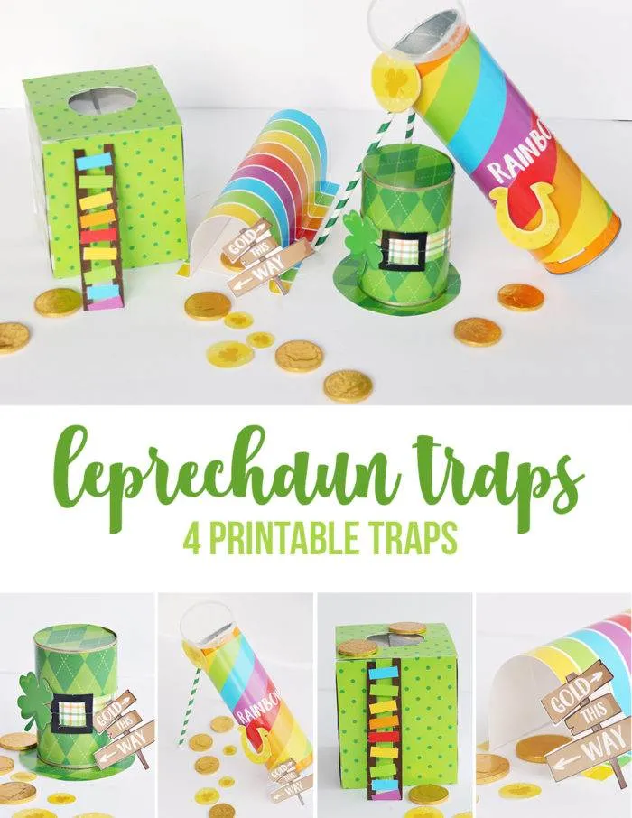 Leprechaun Trap Printables - The Crafting Chicks